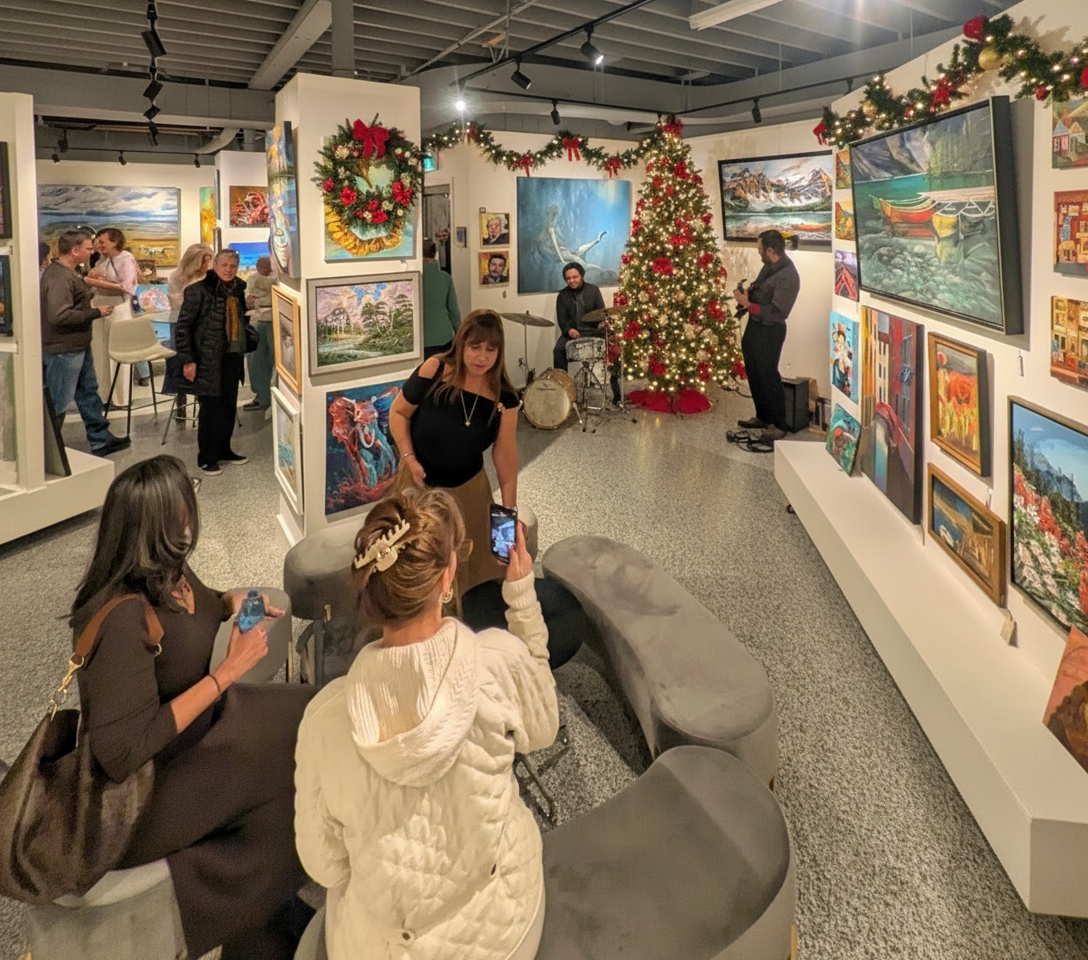 Art Events Calgary - Paint Nights & Studio Experiences - Grasby Art Studio