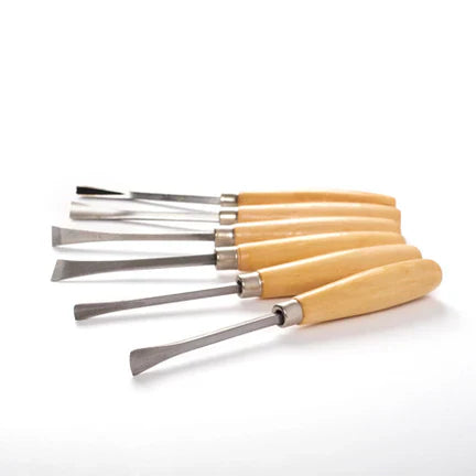 Carving Gouges - Assortment of 6 – Grasby Art Studio