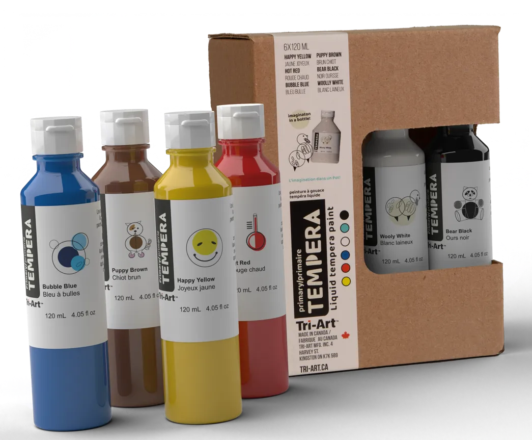 Primary Liquid Tempera - Sets – Grasby Art Studio