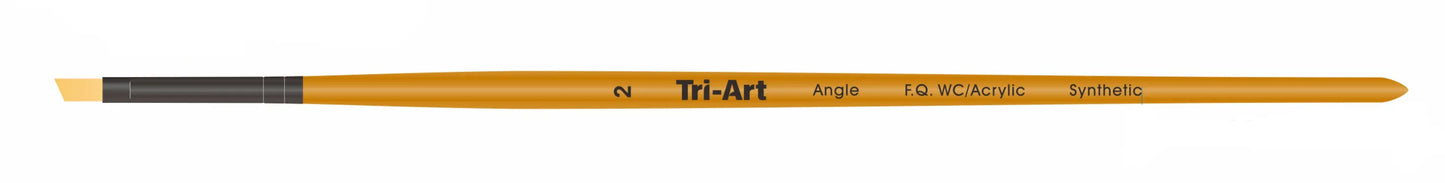 Tri-Art Artist Brushes - Short Synthetic - WC/Acryl - Angle - 2 ...